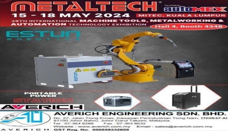 27/5/2024 Metaltech 2024: Averich Engineering S/B Makes A Mark – Newpages Network Sdn. Bhd.