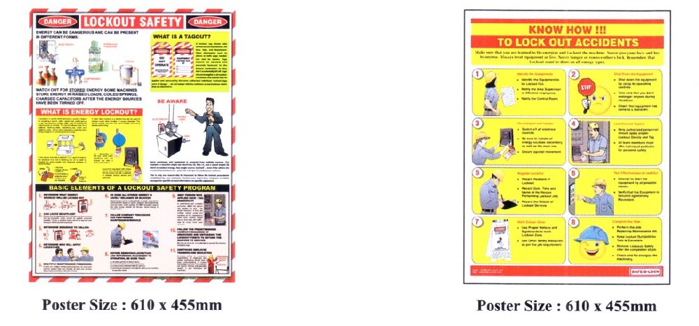 Loto Poster ★ Safety Equipment Safety Lockout Johor Bahru JB Malaysia ...
