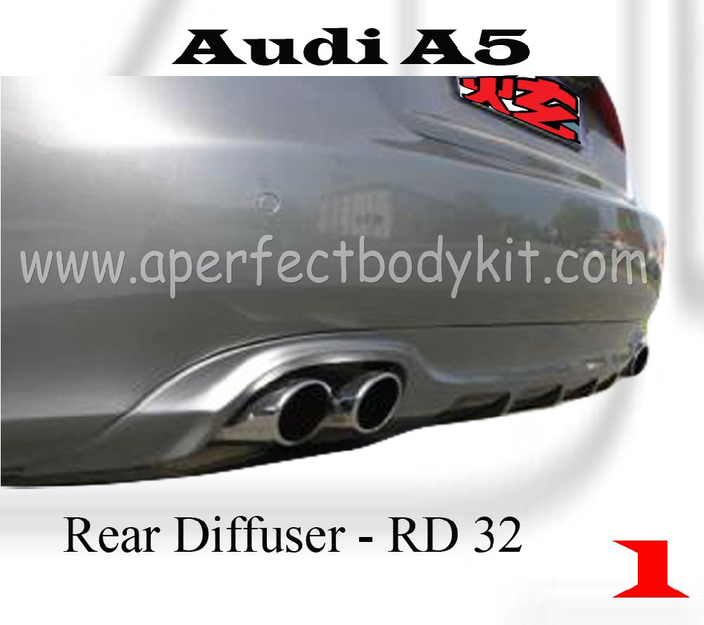 Audi A5 Rear Diffuser ★ Audi A5 JB Johor Bahru Malaysia Customized ...