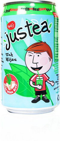 Justea Green Tea + Aloe Vera Canned Drinks Yeo's Johor, Kulai, Malaysia ...