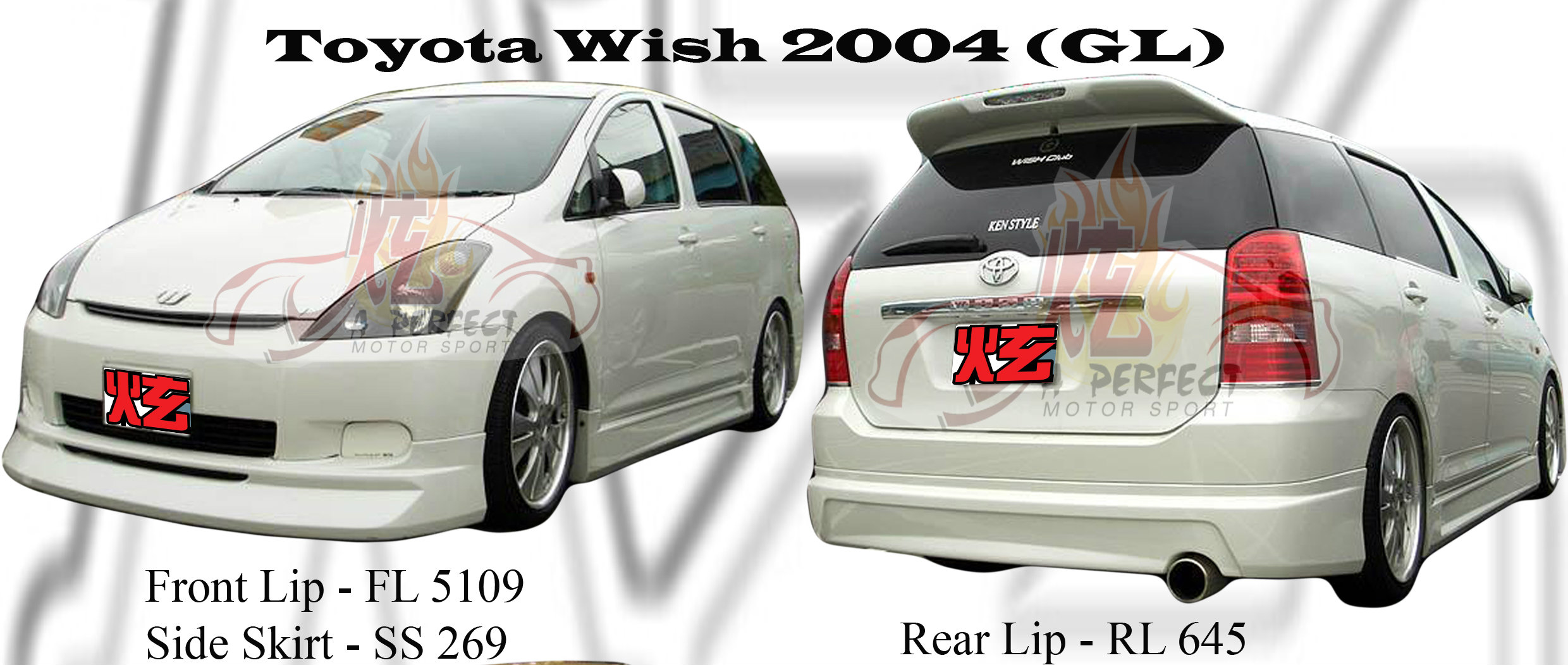 Toyota Wish 2004 GL Style Bodykits Toyota Wish 2004 Johor Bahru JB ...