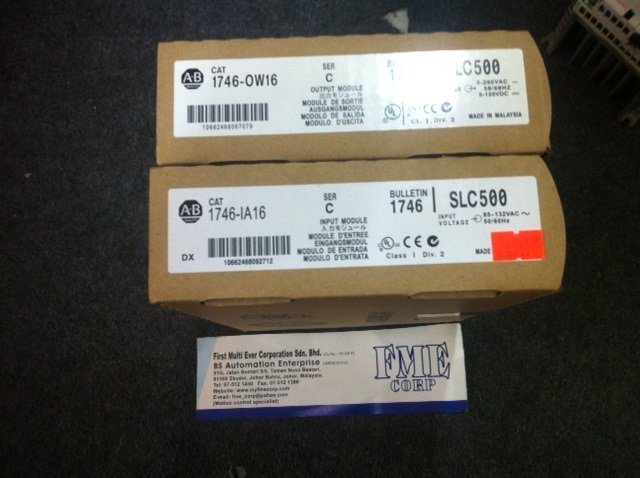 ALLEN BRADLEY AB BULLETIN 1746 SLC 500 CAT 1746-OW16 CAT 1746-IA16 ...