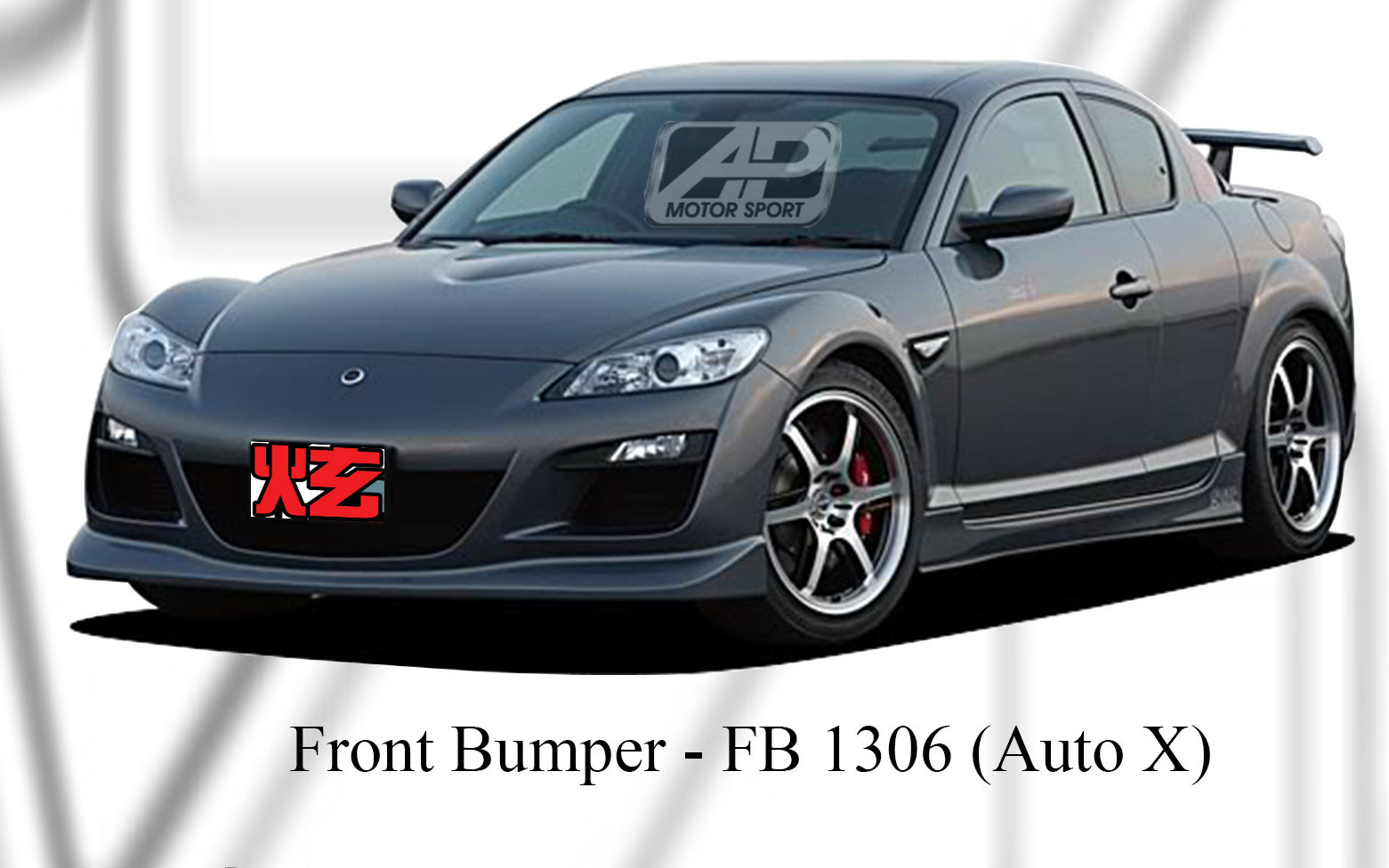 Mazda RX8 2010 Facelift Auto X Front Bumper Mazda RX8 2009 Facelift ...