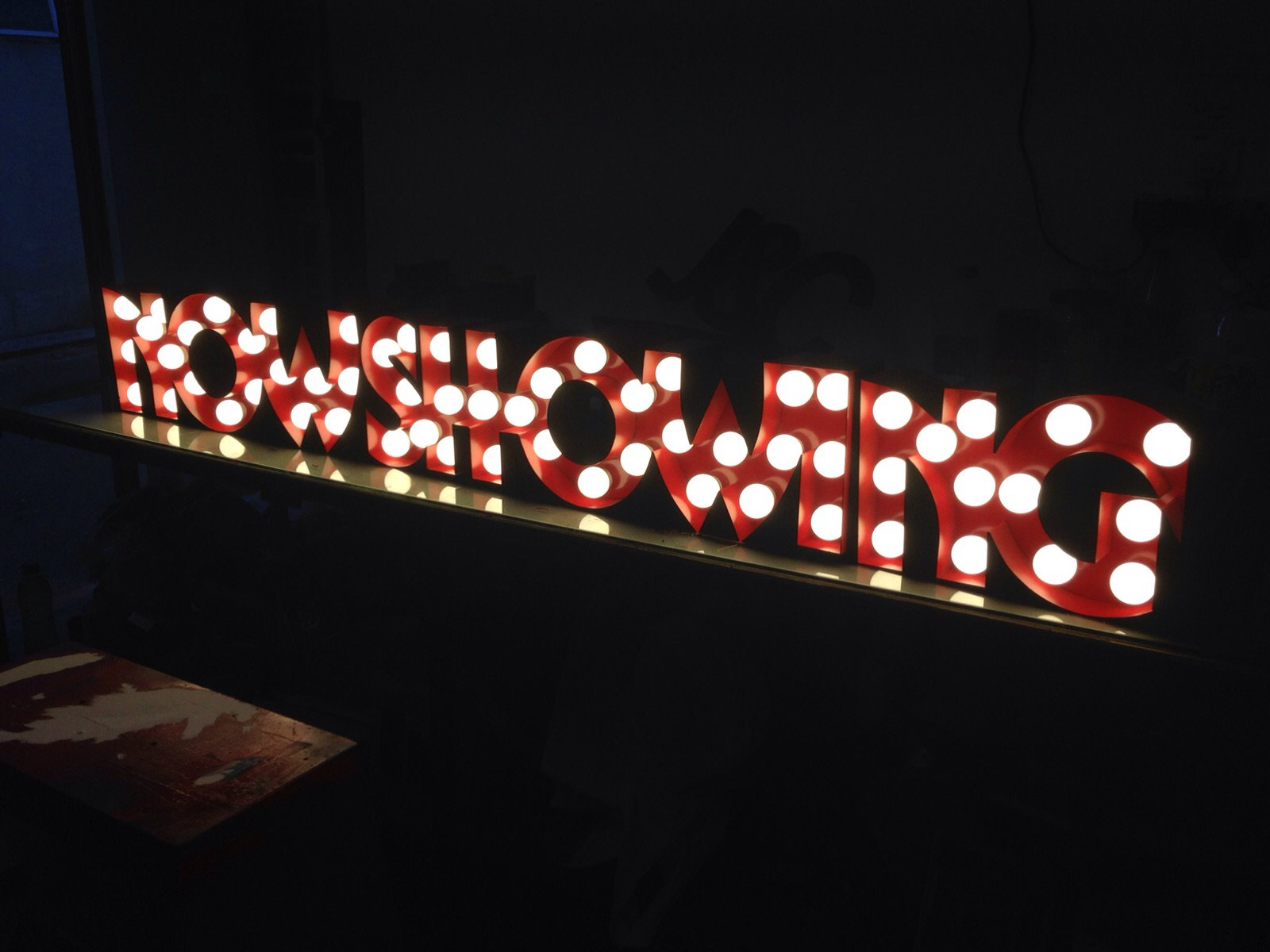 Now Showing ★ Light-bulb signage Singapore Signage Supplier, Supply ...