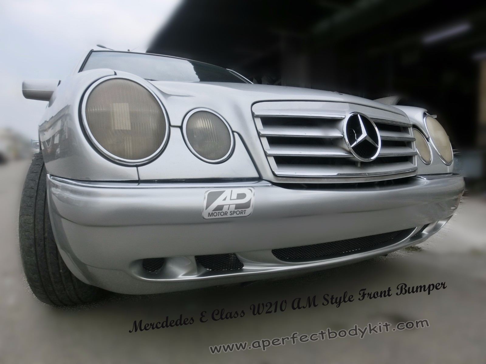 Mercedes E Class W210 AM Style Front Bumper ★ Mercedes E Class W210 JB ...