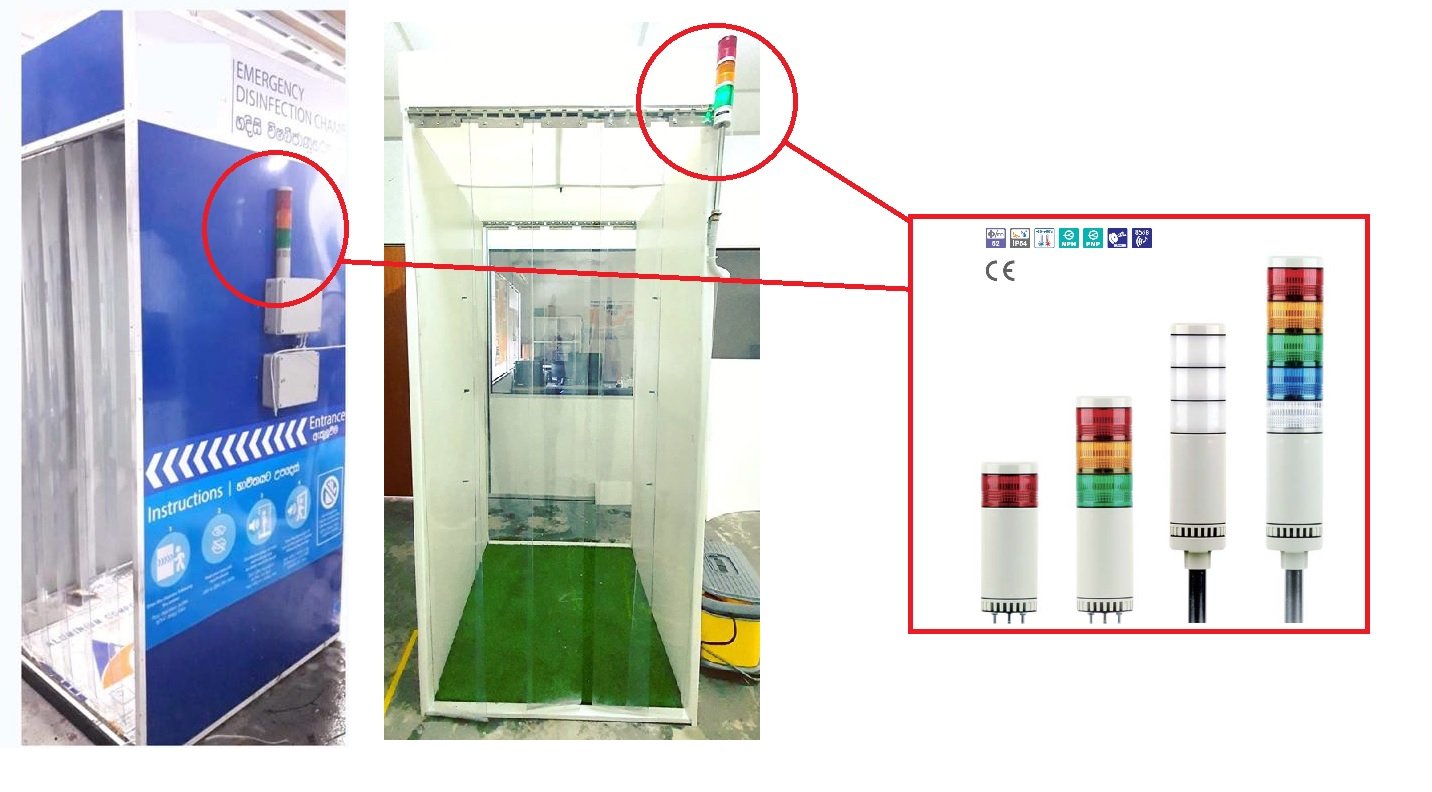 17/5/2020 DISINFECTION CHAMBER SIGNAL LIGHT Malaysia Thailand Singapore ...