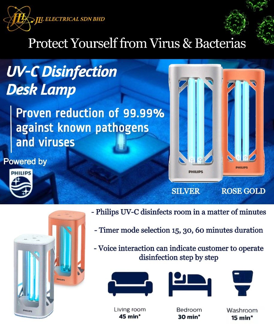 15/1/2021 INTRODUCING PHILIPS NEW UVC DESK LAMP FOR STERILISATION ...