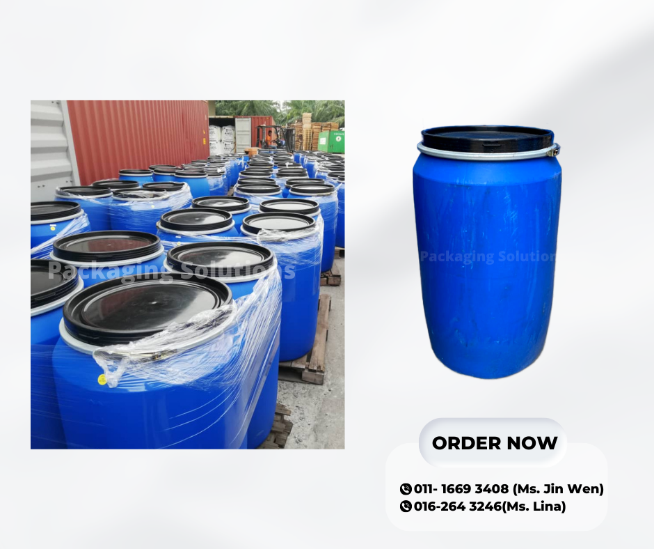 3/1/2023 Reconditioned Open Top Plastic Blue Drum (200L) – Newpages ...