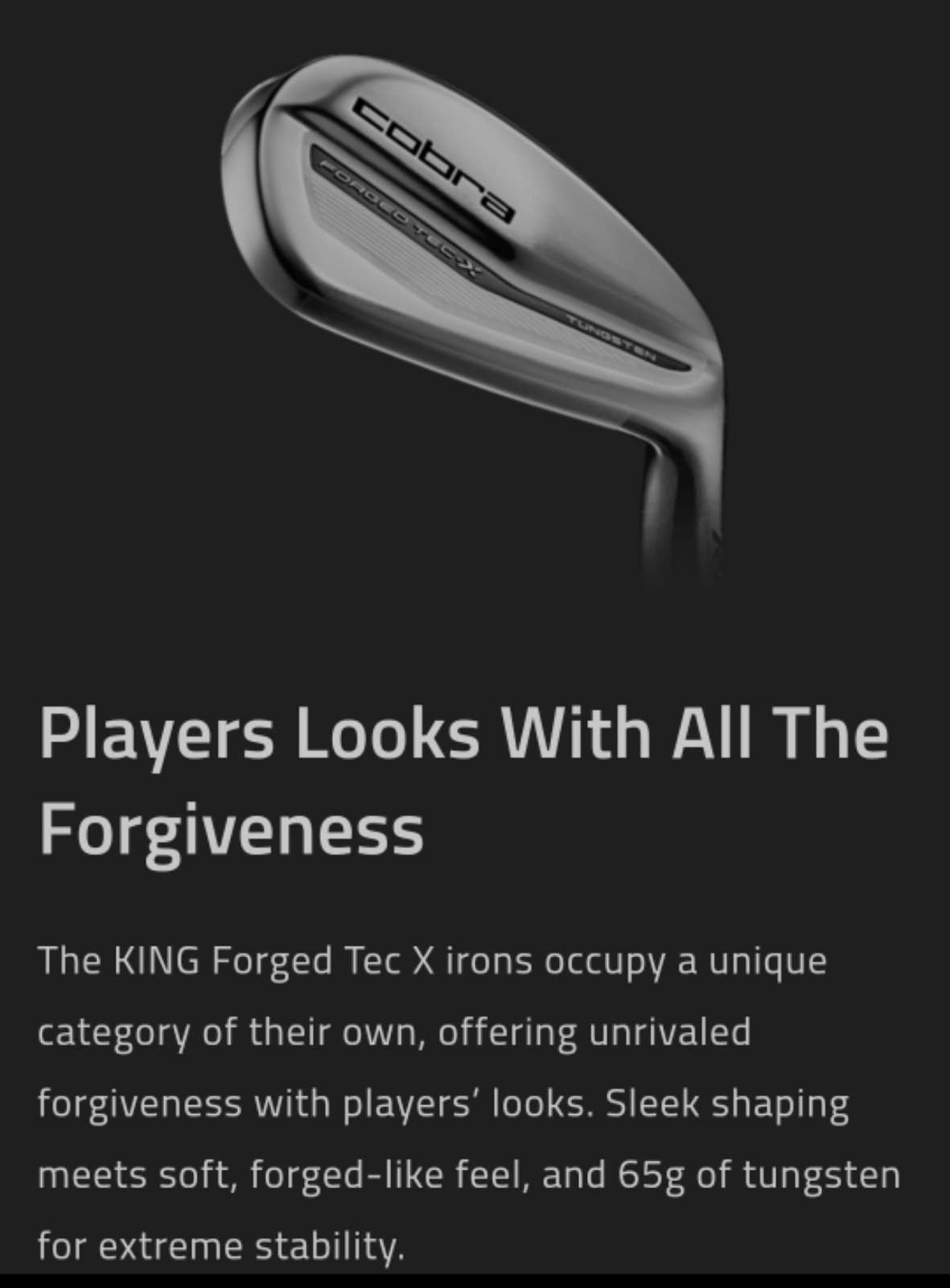 20/3/2023 KING Forged Tec X Irons – Newpages Network Sdn. Bhd.