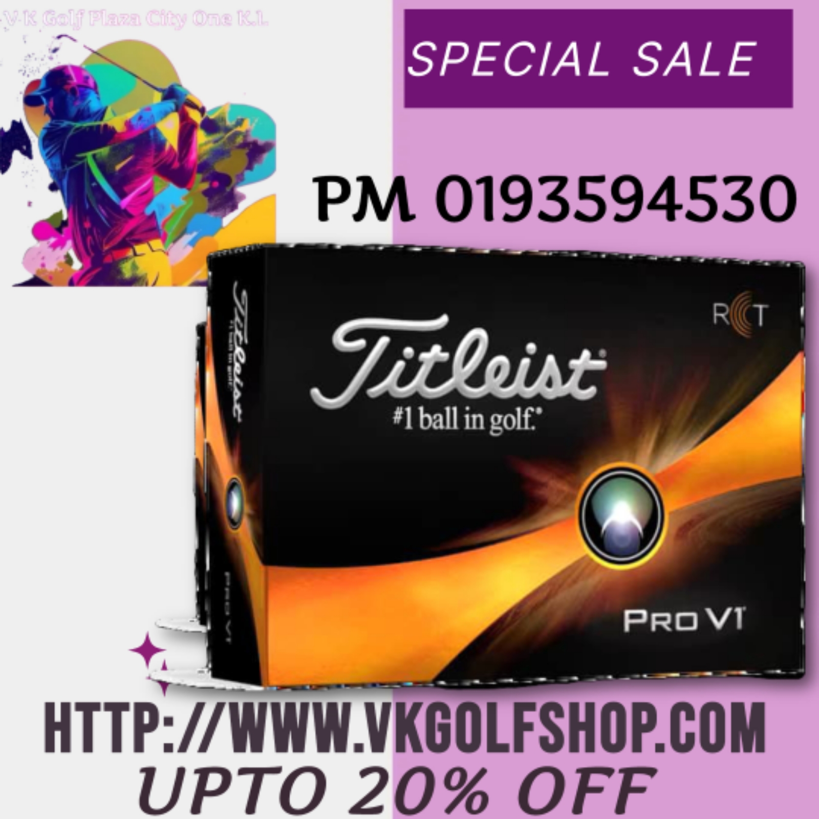 5/8/2023 Titleist ProV1 RCT 2023/2024 Golf Balls – Newpages Network Sdn ...