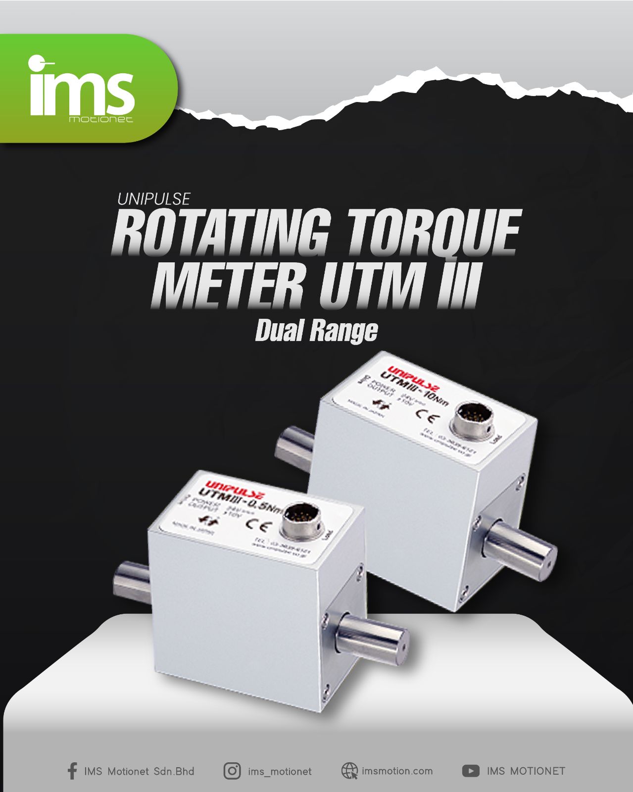 23/4/2024 Unipulse – Rotating Torque Meter UTM III (Dual Range ...