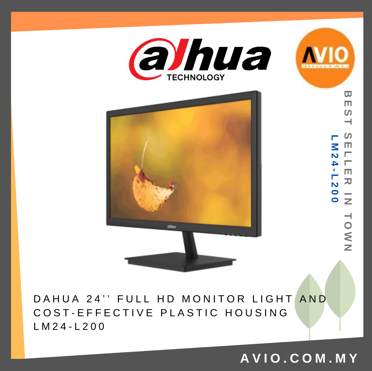 柔佛,新山,柔佛再也,Taman Kempas UtamaAvio Digital的MONITOR / PC-DAHUA 24’’ Full ...